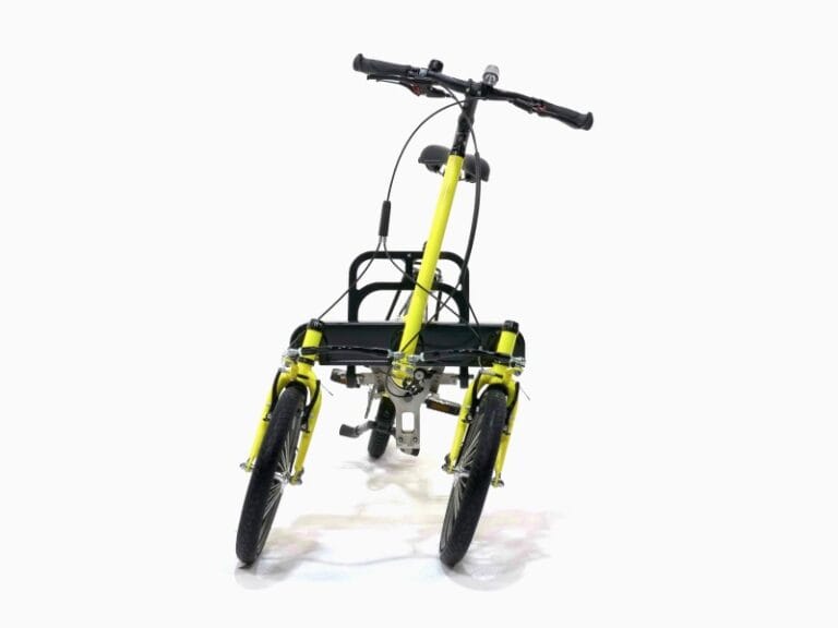 SPLIT folding electric tricycle. Safe, stable and foldable e-trike